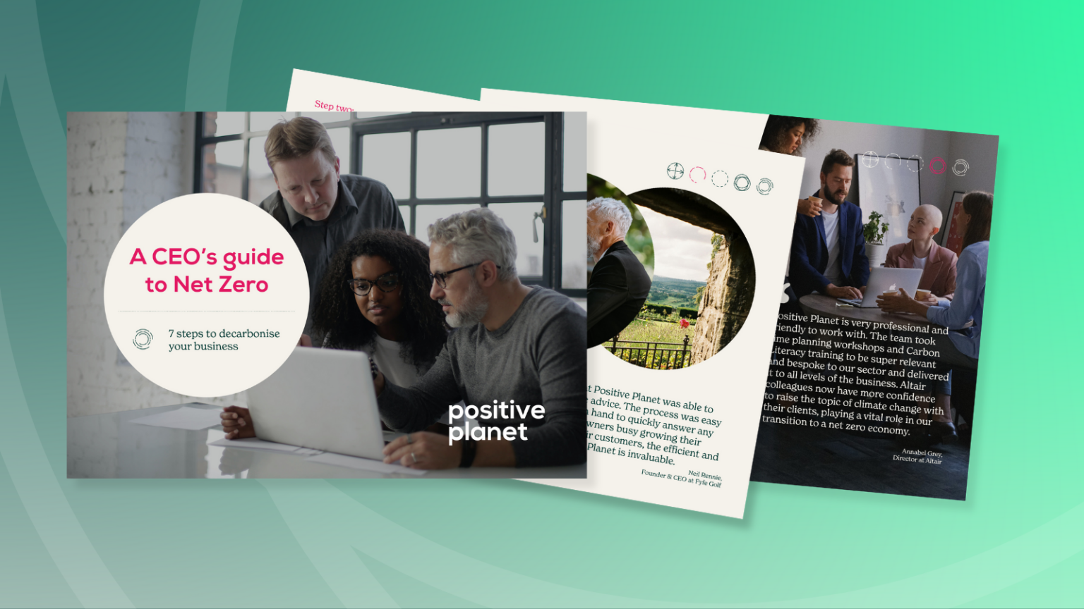 7 Step Decarbonisation Guide to Net Zero | Positive Planet